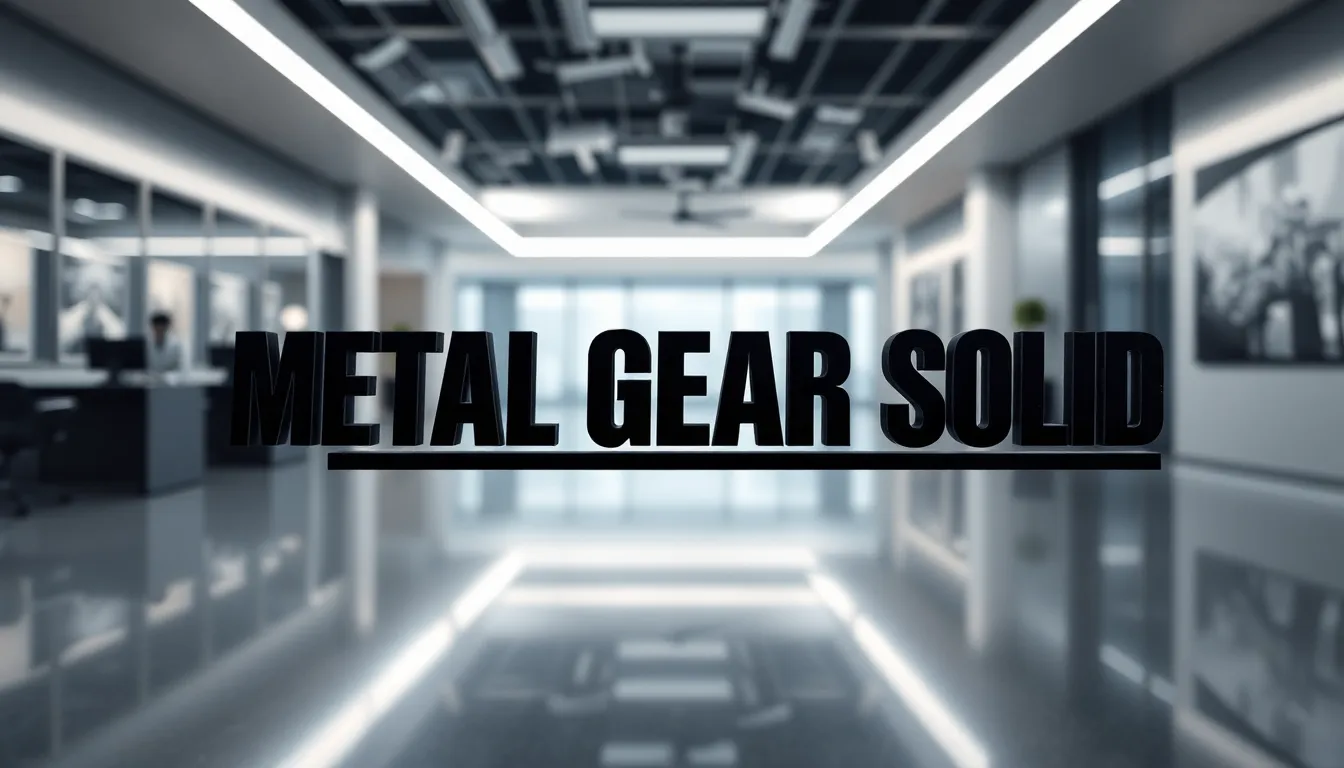 Metal Gear Solid Logo: An Icon of Gaming History - Tribal Gash